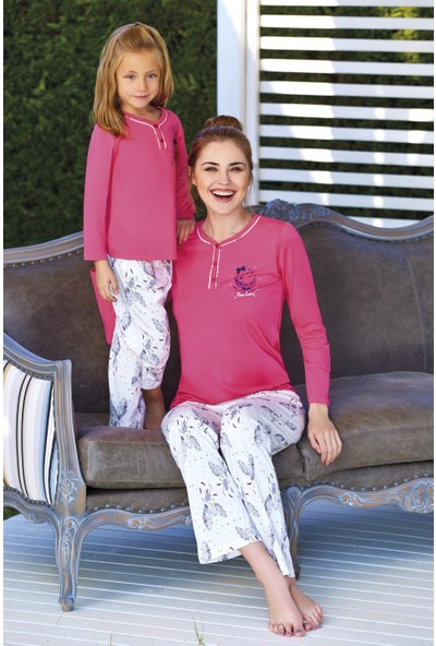 Pierre Cardin Kız Çocuk Pijama Takımı Pembe