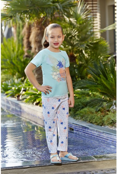 RolyPoly Kız Çocuk Pijama Takımı CamGöbeği RolyPoly Kız Çocuk Pijama Takımı CamGöbeği