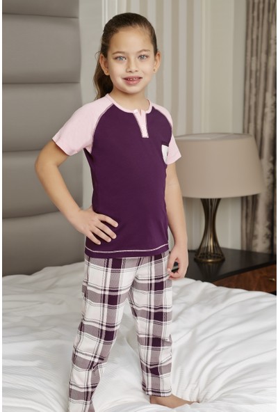 RolyPoly Kız Çocuk Pijama Vişne