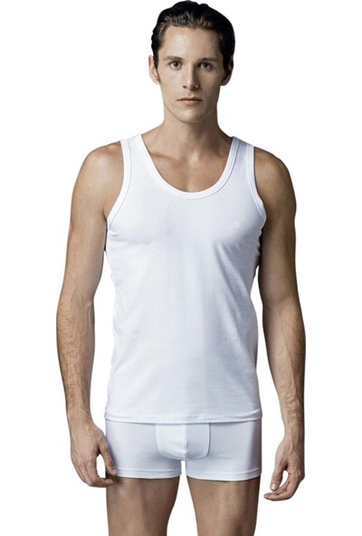 Eros Erkek Beyaz Compact Atlet 2'li ERS001 Eros Erkek Beyaz Compact Atlet 2'li ERS001