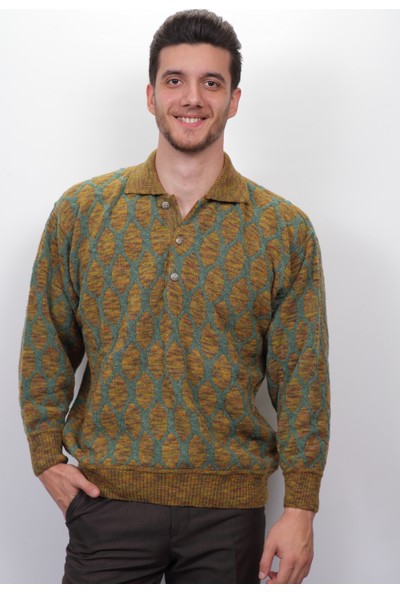 Sude Polo Yaka Erkek Kazak 310