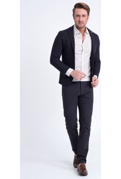 Lufian Erkek Morrey Spor Blazer Ceket