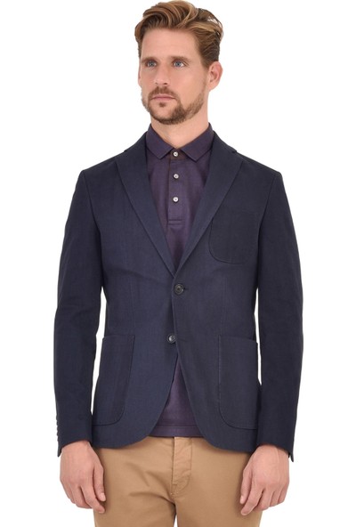 Lufian Erkek Morrey Spor Blazer Ceket