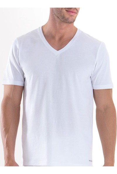 Blackspade 9240 V Yaka Kısa Kollu Bol Kesim Erkek Atlet 2'li Blackspade 9240 V Yaka Kısa Kollu Bol Kesim Erkek Atlet 2'li