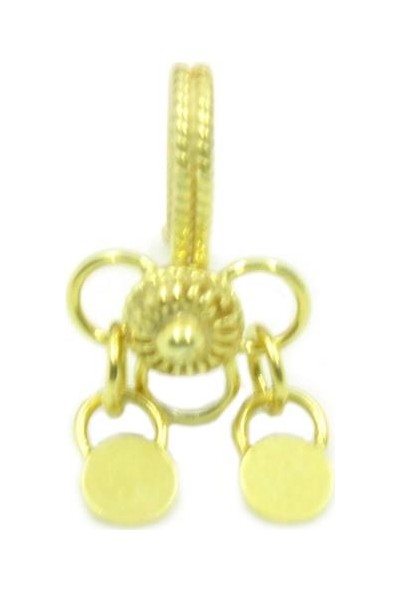 Aykat Kıstırmalı Hızma Sarı Altın Renginde Gümüş Telkari Sıkıştırmalı Mardin Yöresel Hızma-05