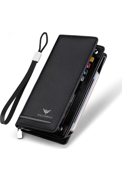 William Polo İtalyan Style - Uzun Erkek Cüzdan - Erkek Kartlık