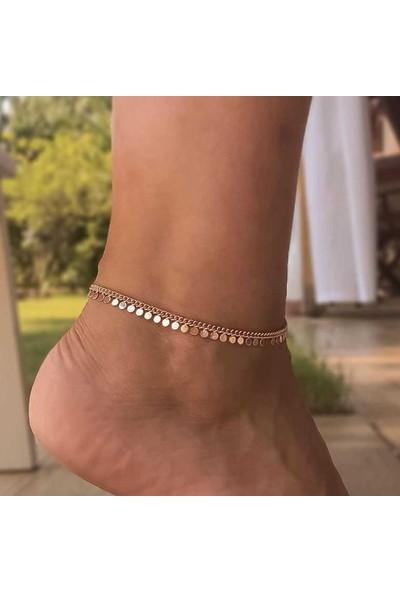 Papatya Silver Zincirli Pul Halhal Papatya Silver Zincirli Pul Halhal