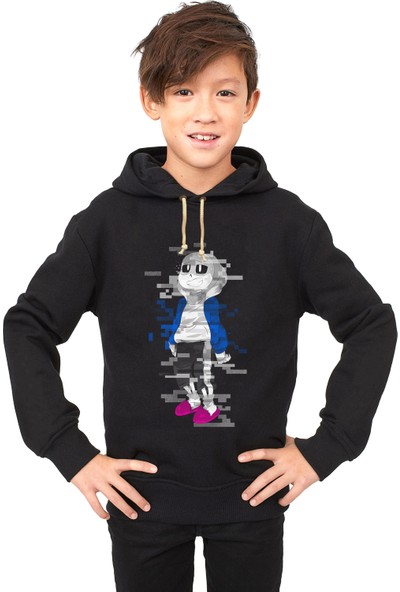 Tshirthane Undertale lazer Çocuk Sweatshirt