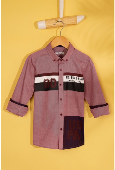 U.S. Polo Assn. Erkek Çocuk Dokuma Gömlek 50208231-Vr014 U.S. Polo Assn. Erkek Çocuk Dokuma Gömlek 50208231-Vr014