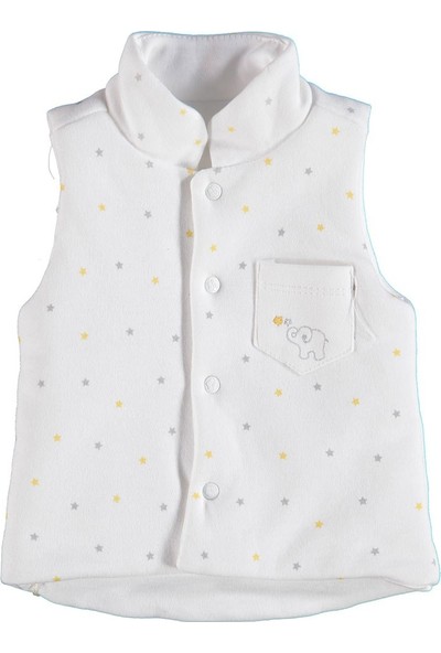 Bibaby Organik Elephant Bebek Yeleği 61297