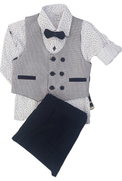 Terry Kids 9724 Erkek Çocuk 6 Düğme Smokin Takım Elbise Terry Kids 9724 Erkek Çocuk 6 Düğme Smokin Takım Elbise