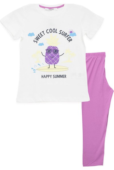 Roly Poly Kız Çocuk Pijama Takımı Şeker