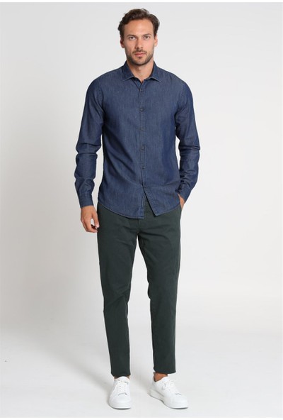 Lufian Erkek Slim Fit Sam Spor Chino Pantolon