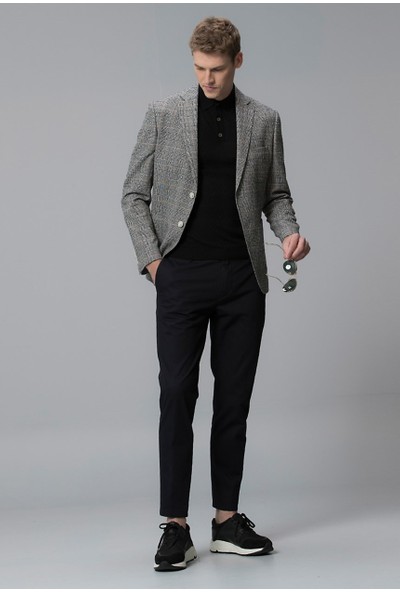 Lufian Erkek Slim Fit Procida Spor Blazer Ceket