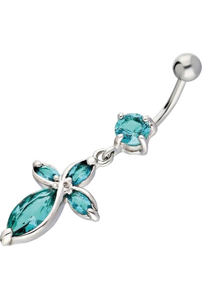 Getss 3431 Prg118A Haç Model Çelik Göbek Piercing Getss 3431 Prg118A Haç Model Çelik Göbek Piercing