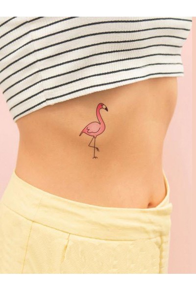 Flash Tattoos Flamingo Love Geçici Dövme Flash Tattoos Flamingo Love Geçici Dövme