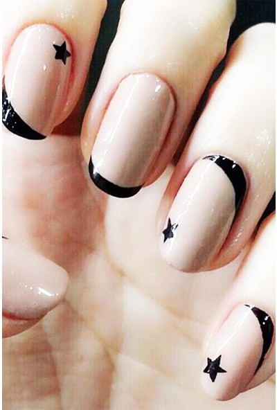 Flash Tattoos Yıldız 2 Tırnak Geçici Dövme