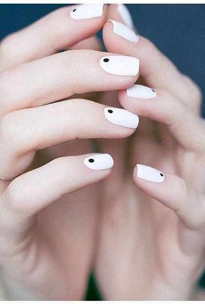 Flash Tattoos Daire Tırnak Geçici Dövme