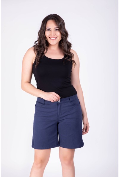 Myline Kemerli 5 Cep Şort 23830