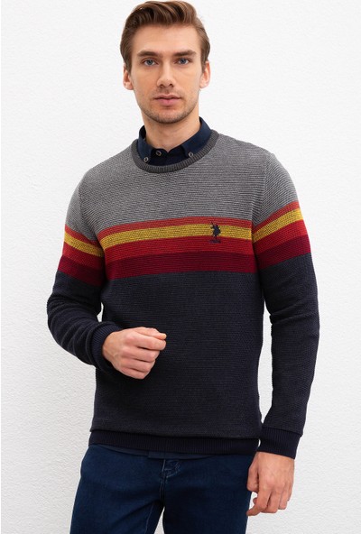 U.S. Polo Assn. Erkek Triko Kazak 50207630-VR033