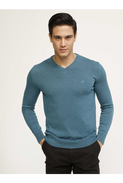 Xint Erkek Mcl V Yaka Basic Kazak