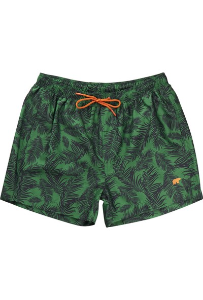 Bad Bear Erkek Yeşil Deniz Şortu