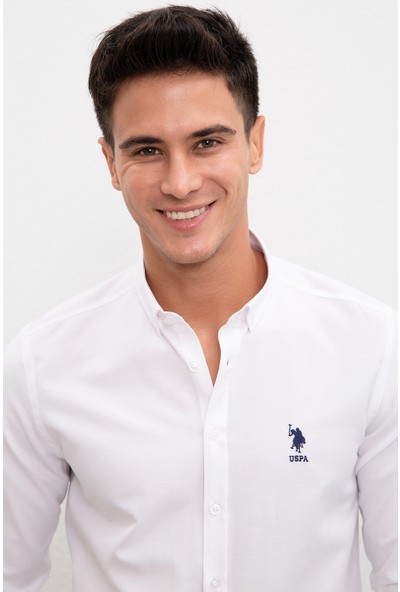 U.S. Polo Assn. Erkek Dokuma Gömlek 50218547-Vr013 U.S. Polo Assn. Erkek Dokuma Gömlek 50218547-Vr013