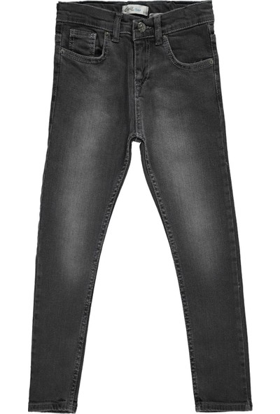 Civil Boys Erkek Çocuk Kot Pantolon 6-9 Yaş Gri