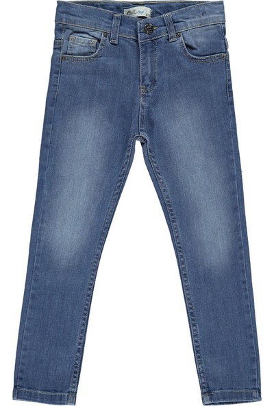 Civil Boys Erkek Çocuk Kot Pantolon 6-9 Yaş Mavi