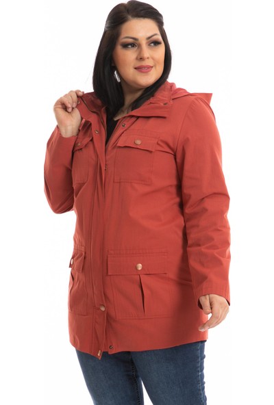 Hanezza Kadın Spor Cepli Trençkot P5246 Hanezza Kadın Spor Cepli Trençkot P5246