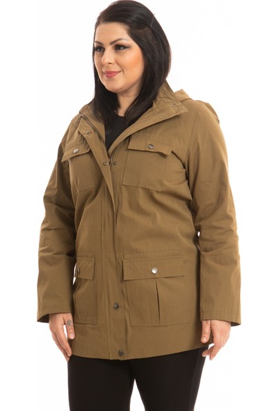 Hanezza Kadın Spor Cepli Trençkot P5246 Hanezza Kadın Spor Cepli Trençkot P5246