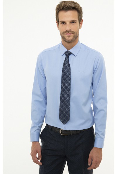 Pierre Cardin Erkek Dokuma Gömlek 50207628-Vr036 Pierre Cardin Erkek Dokuma Gömlek 50207628-Vr036