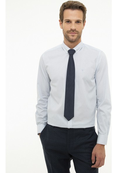 Pierre Cardin Erkek Dokuma Gömlek 50209601-Vr013 Pierre Cardin Erkek Dokuma Gömlek 50209601-Vr013