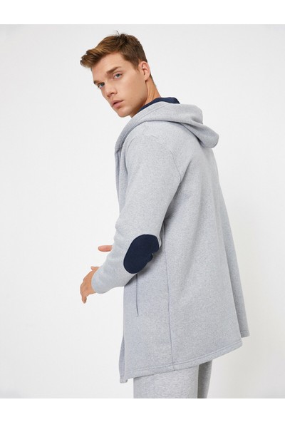 Koton Erkek Kapşonlu Hırka