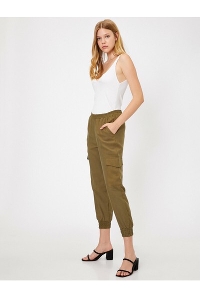 Koton Kadın Kargo Pantolon