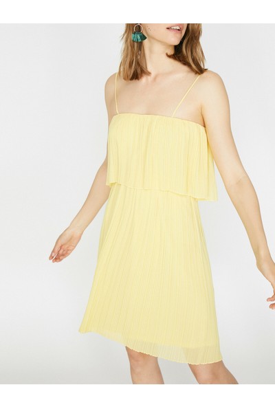 Koton Kadın İnce Askılı Mini Elbise
