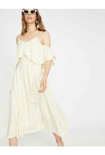 Koton Kadın The Natural Look Dress - Doğal Dokulu Elbise