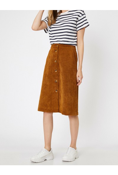 Koton Kadife Etek