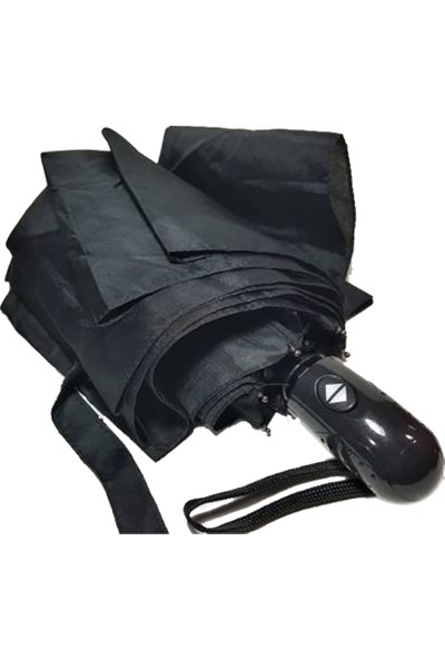 Almera, Tam Otomatik, 8 Telli, Siyah, Erkek Şemsiye Almera, Tam Otomatik, 8 Telli, Siyah, Erkek Şemsiye