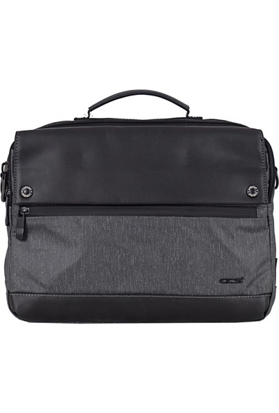 Ççs 31163 Erkek Kumaş Portföy Çanta Siyah