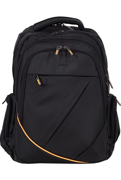 Ççs 51248 Erkek Kumaş Sırt Çantası Siyah