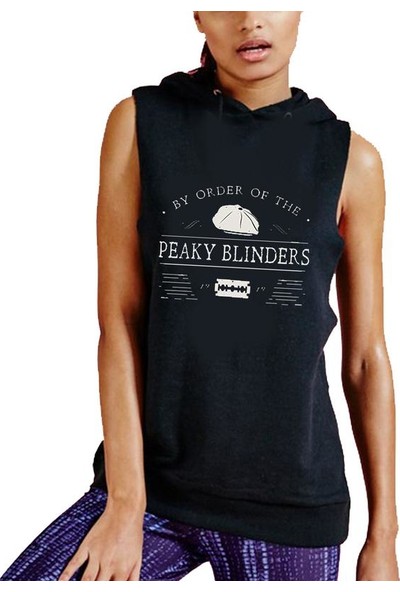Art T-Shirt Peaky Blinders By Order Kapüşonlu Sleeveless T-Shirt Art T-Shirt Peaky Blinders By Order Kapüşonlu Sleeveless T-Shirt