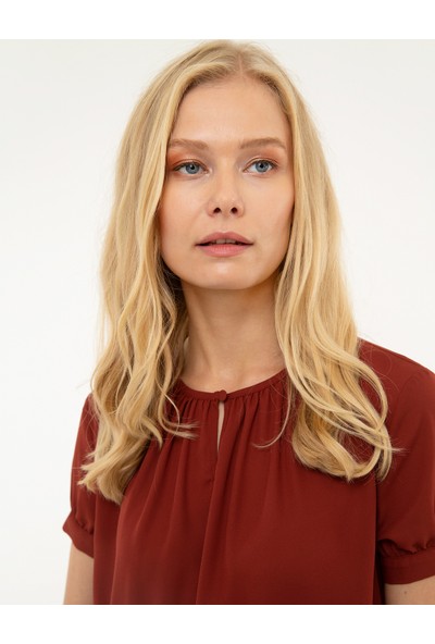 Pierre Cardin Kadın Bordo Bluz 50209172-VR014