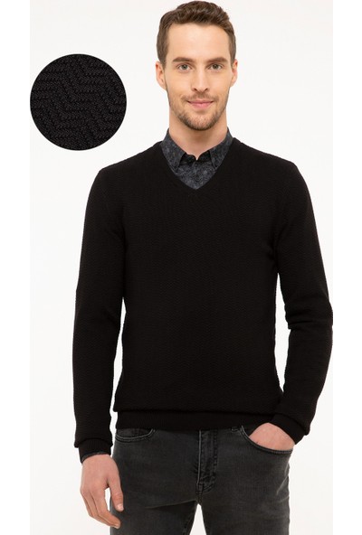 Pierre Cardin Erkek Triko Kazak 50210687-Vr046