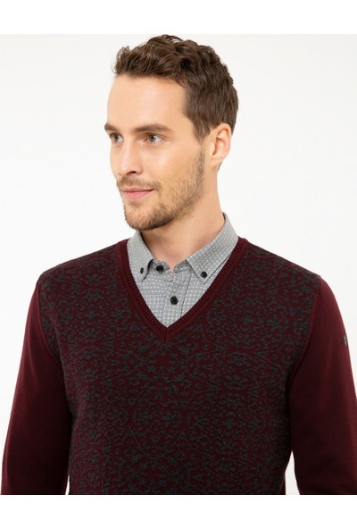 Pierre Cardin Erkek Triko Kazak 50210748-Vr014