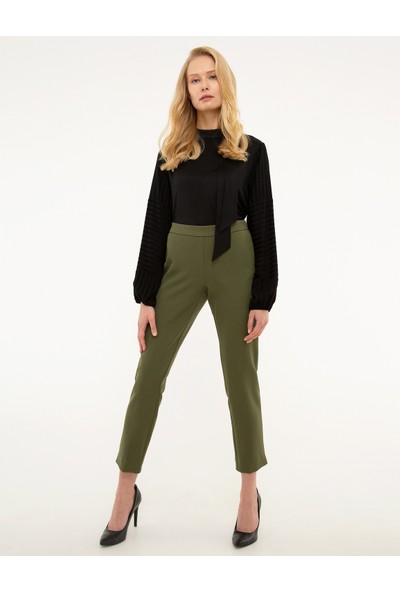 Pierre Cardin Kadın Haki Pantolon 50216085-VR027