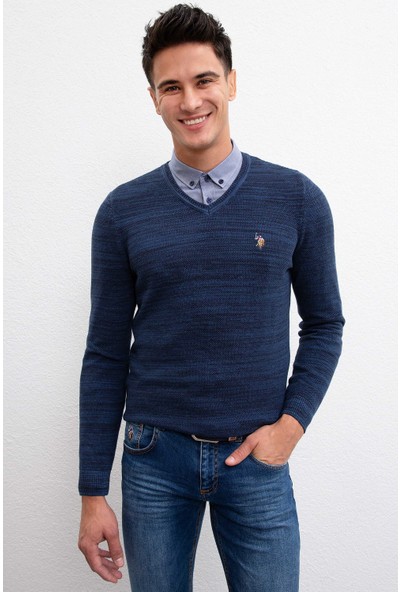 U.S. Polo Assn. Erkek Triko Kazak 50207652-Vr033