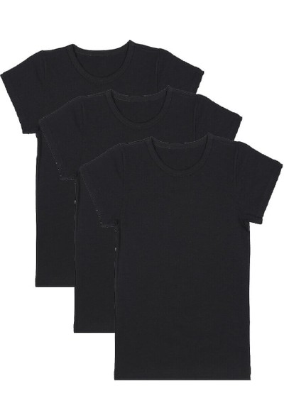 Donella 3'lü Erkek Çocuk Kısa Kollu Atlet - 7971-1