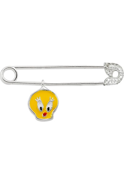 Altın Sepeti Gümüş Civcivli Çengelli İğne G12Cgl Altın Sepeti Gümüş Civcivli Çengelli İğne G12Cgl