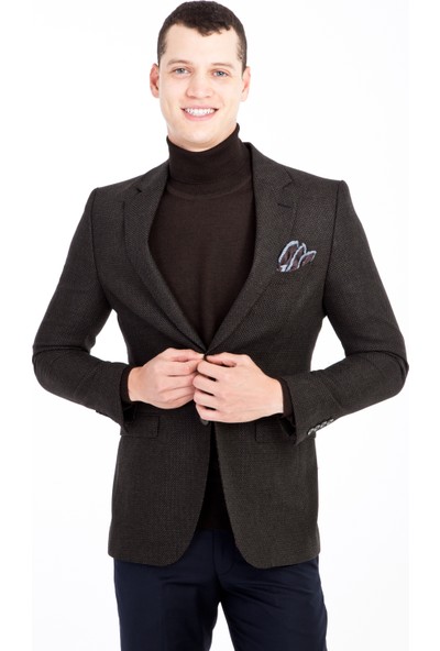 Kiğılı Yünlü Kuşgözü Ceket